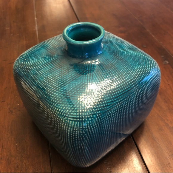 Accents | Ceramic Square Vase | Poshmark